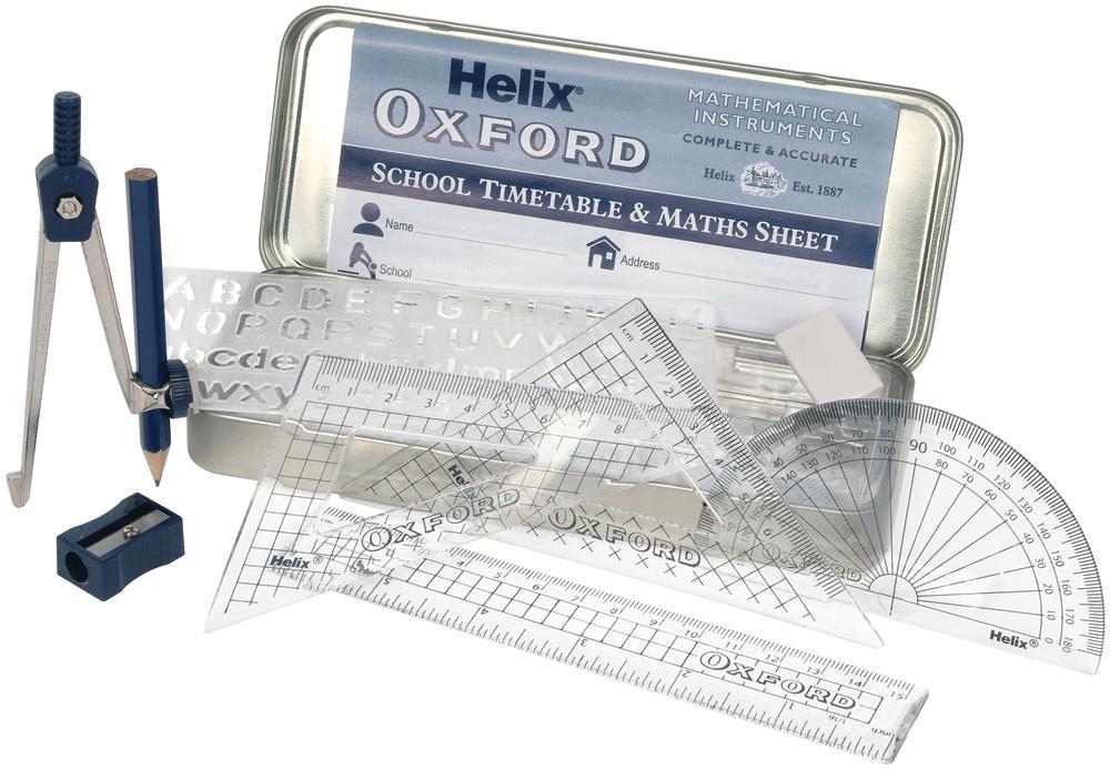 Helix - B43000 - Math Set, Helix Oxford – Rapidwarehouse