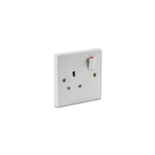 PRO ELEC - 9399 - SINGLE SWITCHED SOCKET SINGLE POLE – Rapidwarehouse