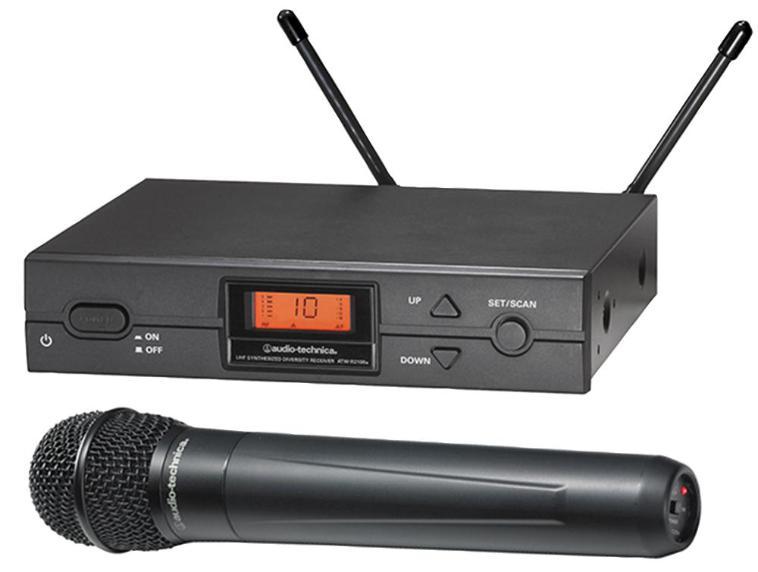 Handheld Microphone System, Channel 38 - AUDIO TECHNICA – Rapidwarehouse