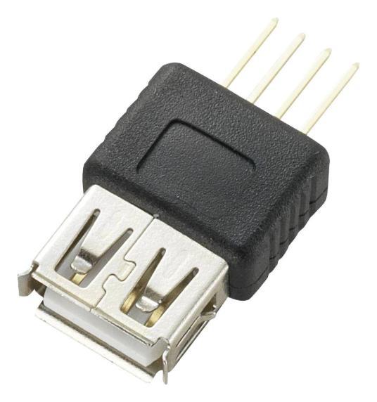 USB A SOCKET, 4 PIN PCB TERMINALS - CLEVER LITTLE BOX – Rapidwarehouse