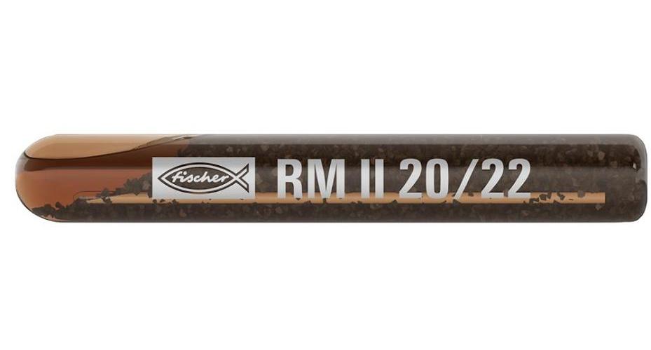 RM II 20 Resin Capsules, 10 Pack - FISCHER FIXINGS – Rapidwarehouse