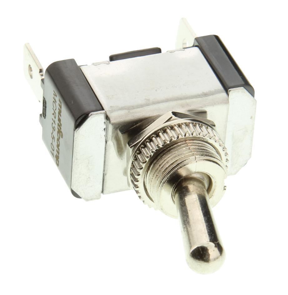 Toggle Switch, On-Off, SPST, Panel Mount, 10A - MCR13-5-01 – Rapidwarehouse