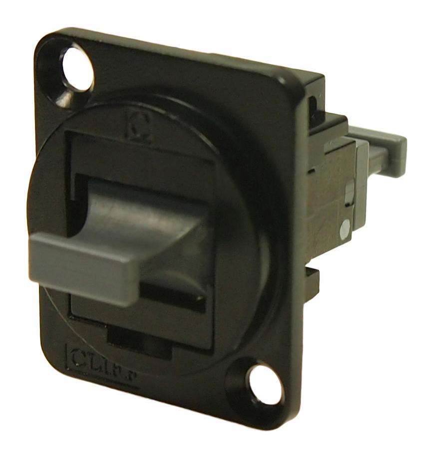 Fibre Optic MTP to MTP Feedthrough Connector, Panel Mount, CSK Holes ...