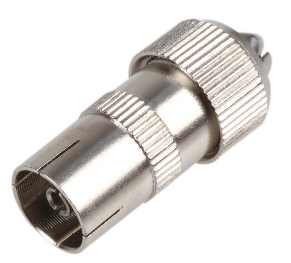 IEC Coax Socket, 75 Ohm, Pack of 50 - PROCON33 – Rapidwarehouse