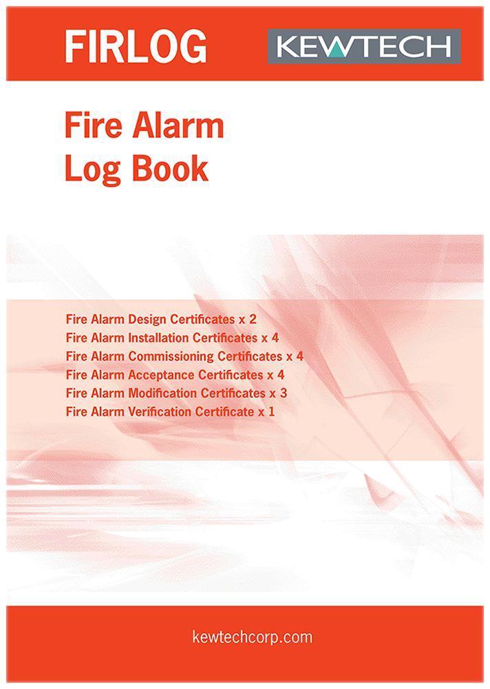 Fire Alarm Log Book, 36 Pages - FIRLOG – Rapidwarehouse