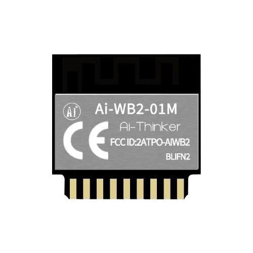 WiFi and Bluetooth Module, 32 BIT, Onboard Antenna, DIP 16 - AI-WB2-01 ...