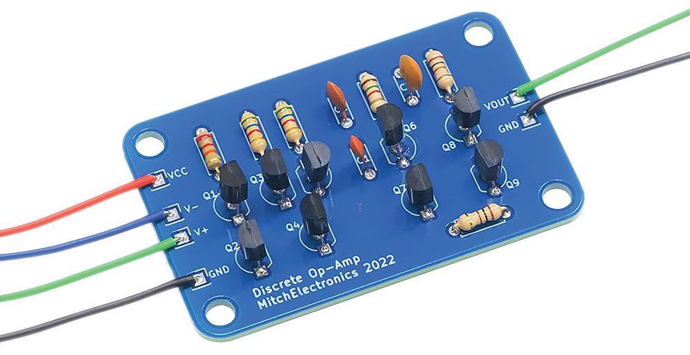 Discrete Op-Amp Project Kit - DOA – Rapidwarehouse