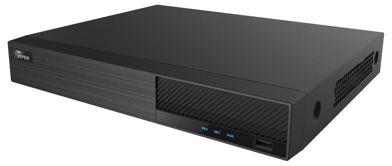 8MP (4K@30fps), 4CH Viper POE NVR, No HDD - VIPER-NVR-4K-4BB ...