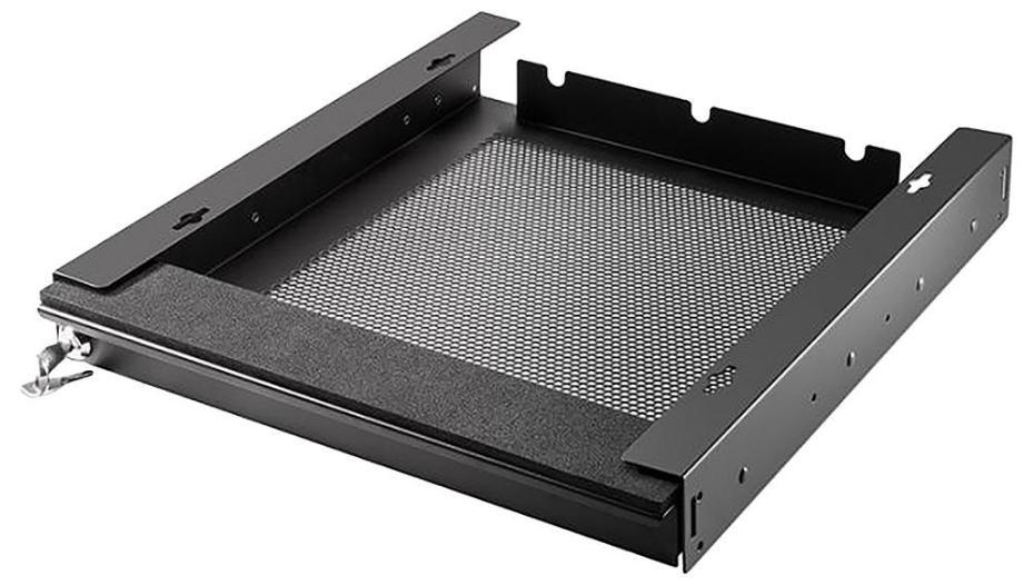 Large Lockable Vented 13.78"Laptop Drawer, Black - EX-6101B ...