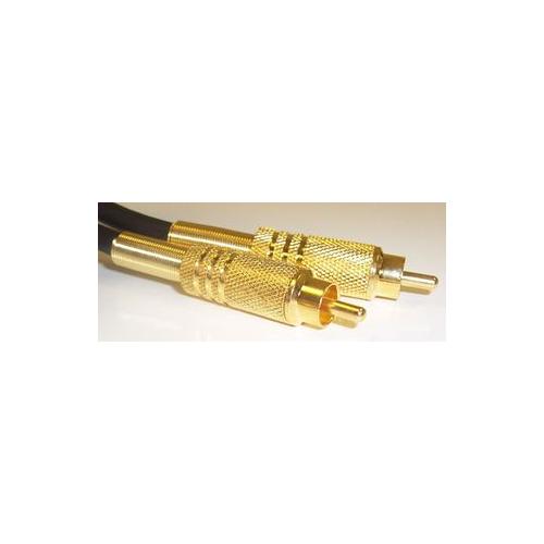 PRO SIGNAL - PSG00453 - PHONO TO PHONO PLUG - RG59/1M – Rapidwarehouse