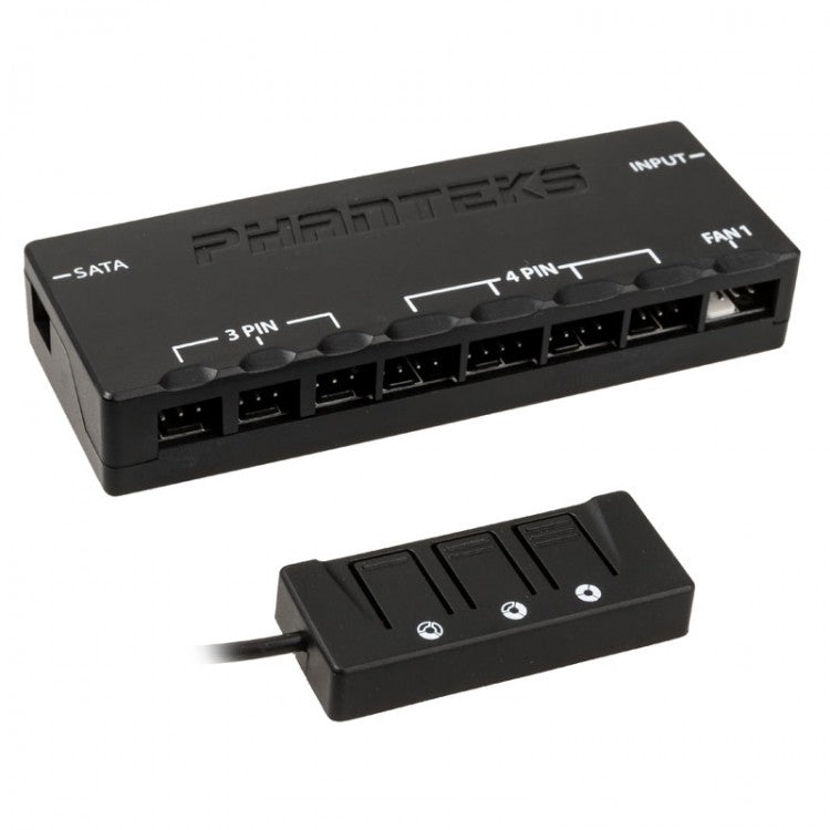 Phanteks Universal PWM Fan Hub - Black – Rapidwarehouse