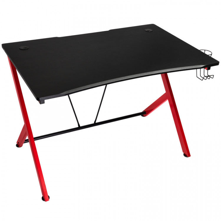 Nitro Concepts D12 Gaming Desk - Black/Red – Rapidwarehouse
